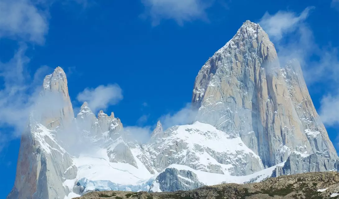 Národní park Fitz Roy Los, Argentina Pěší turistika v lesích národního parku Los nebude snadná - ale každý krok stojí za námahu.