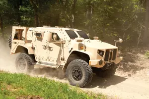 Oshkosh L-ATV: hvordan arvingen til den berømte Hummer ser ud