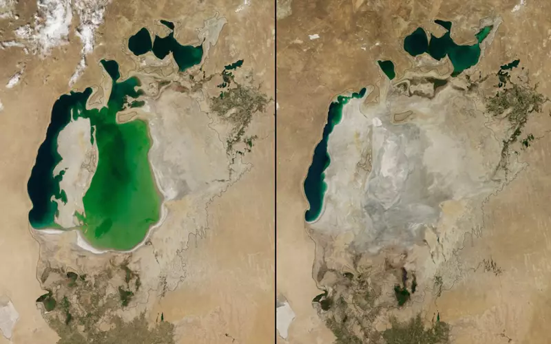 Paʻu o le Aral Sea Tutotonu o Asia Tauagavale: 2000 Taumatau 2014