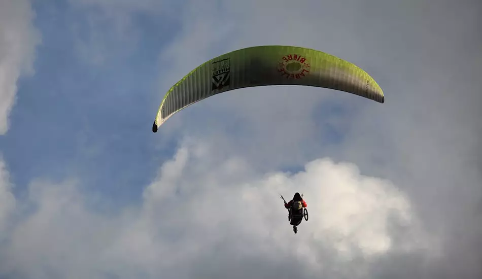 First wheelchair user to cross the Alps 24-year-old Vincent Delepeleir became the first person with a disability to cross the Alps in August. Combining wheelchair and paragliding, he covered the route in 22 days. He and his team competed in the Red Bull X-Alps in an effort to draw attention to the Delepeleira organization, which is trying to make travel accessible to everyone.