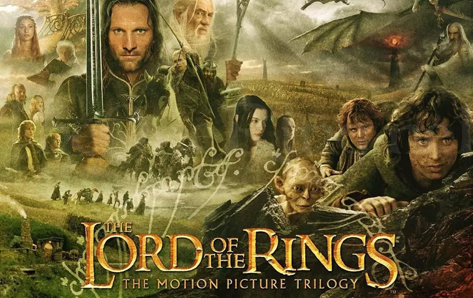 The Lord of the Rings: Trilogy (២០០១-៣) កុំមានការភ្ញាក់ផ្អើល។ Samwise Gamgee និង Frodo Baggins គឺជាអ្នកទេសចរតាមរដូវ។ ទោះយ៉ាងណាអ្នកដំណើរដែលត្រូវប្រយុទ្ធជាមួយ orcs, ពីងពាងយក្សនិងវិញ្ញាណអាក្រក់ផ្សេងៗ។