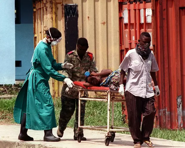 Afrikkalainen teloittaja Ebola